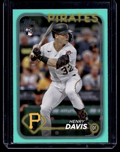 2024 Topps Fanatics Teal Aqua Henry Davis Rookie #295 | eBay