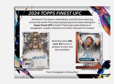 2024 Topps Finest UFC Checklist, MMA Set Details, Buy Boxes