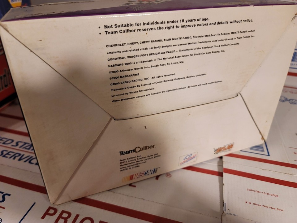 2000 Sterling Marlin Team Caliber Coors Light Pick It Up Pilgrim John ...