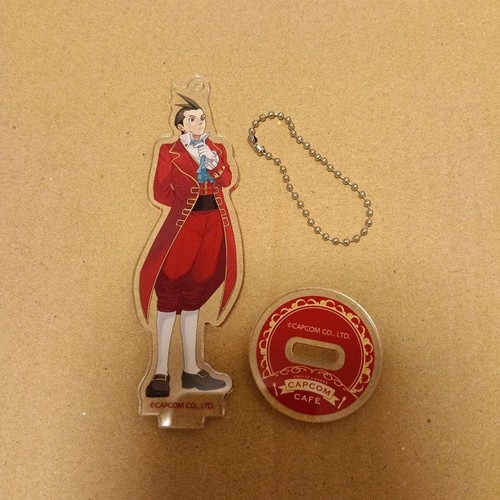 Ace Attorney Capcom Cafe Apollo Justice Acrylic Stand Keychain | eBay