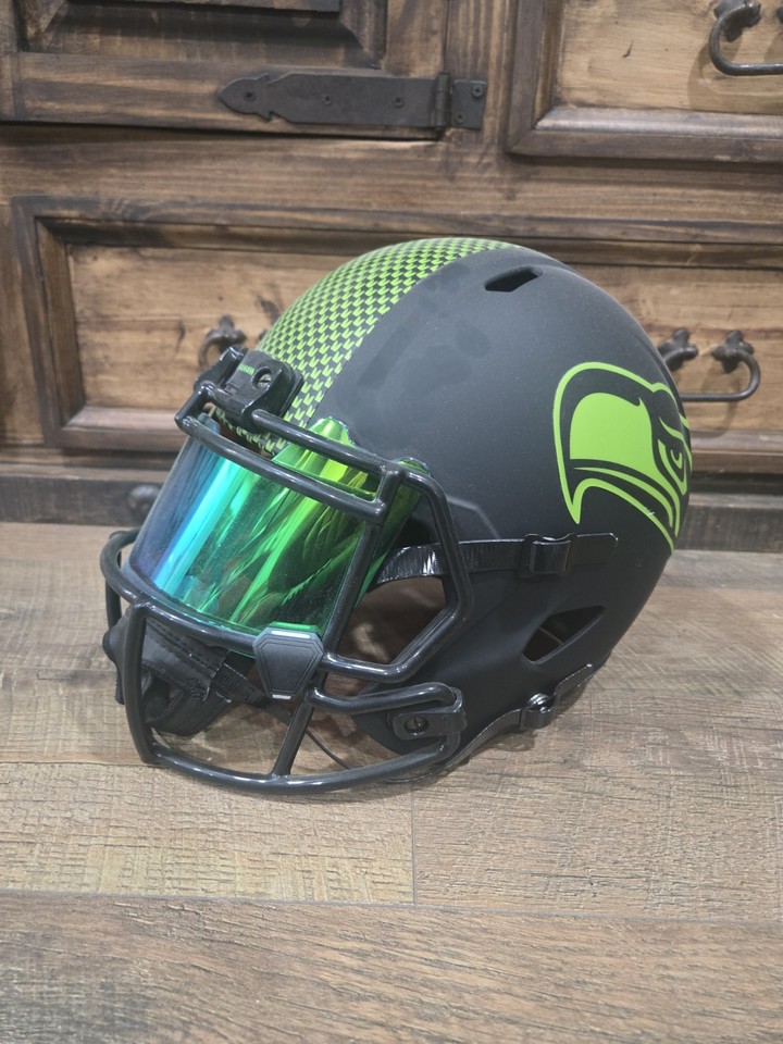 Earl Thomas Signed Seattle Seahawks Full Size Replica Helmet with Visor ...