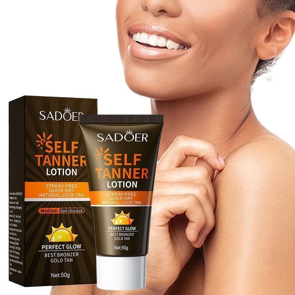 Bronzer Tanning Cream Self Tanning Lotion Fake Tan Tanner Y2/ D3P7 G6 ...
