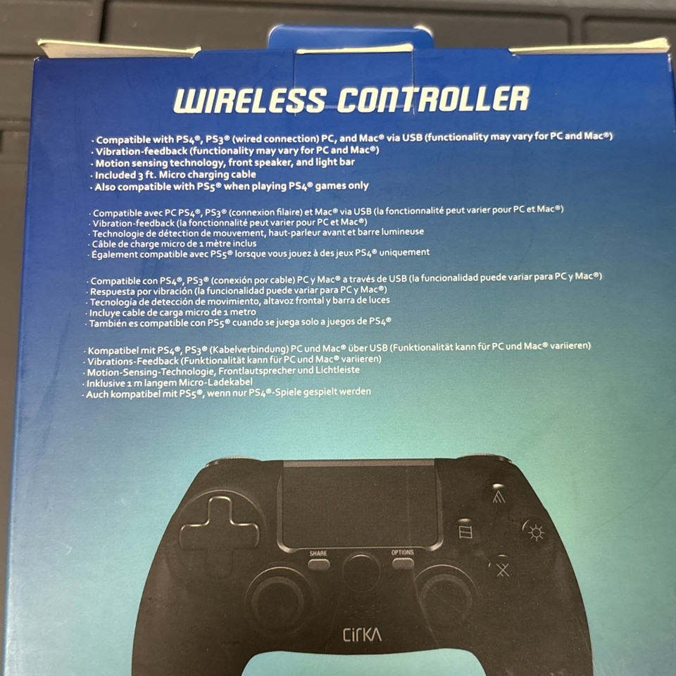 Cirka Wireless Controller PS5,PS4, PS3, PC, MAC NEW IN BOX | eBay