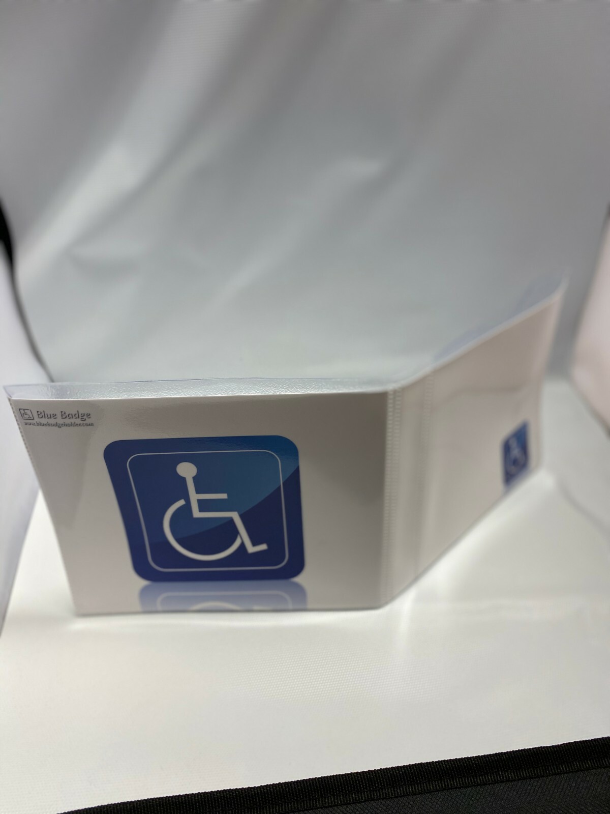 Holder for Disabled Blue Badge & Time Clock - DISABILITY LOGO | eBay UK