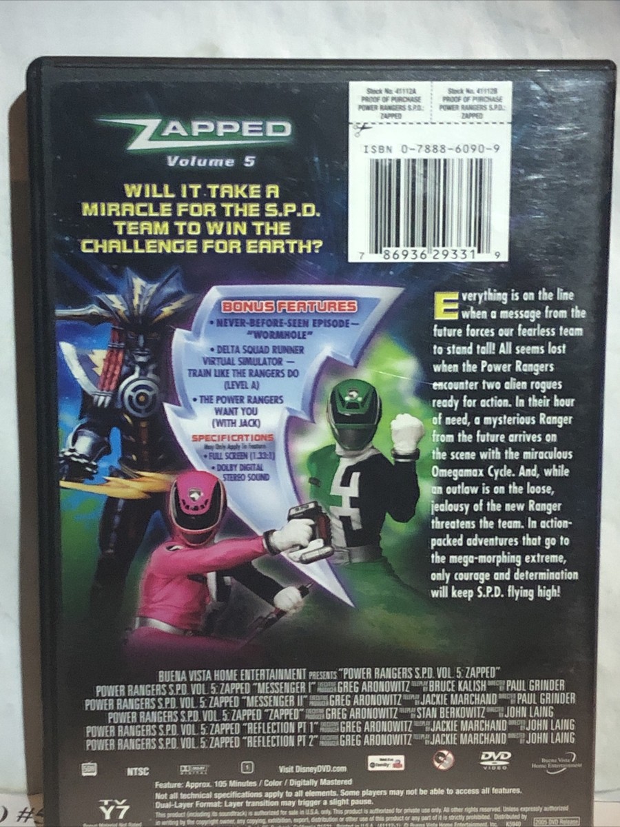 Power Rangers Spd Wormhole Dvd O Impacto De Power Rangers S.P.D., A