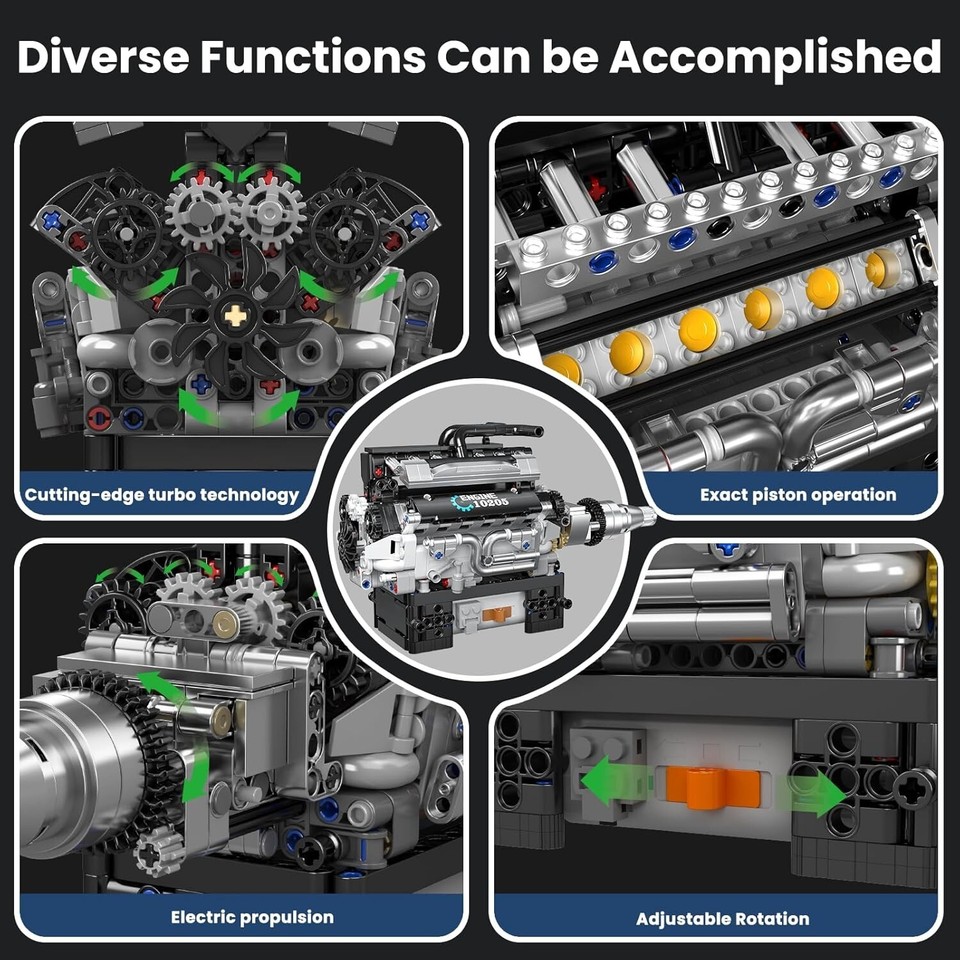 RR V12 Engine Kits That Runs, Build Your Own Combustion Engine, Model ...