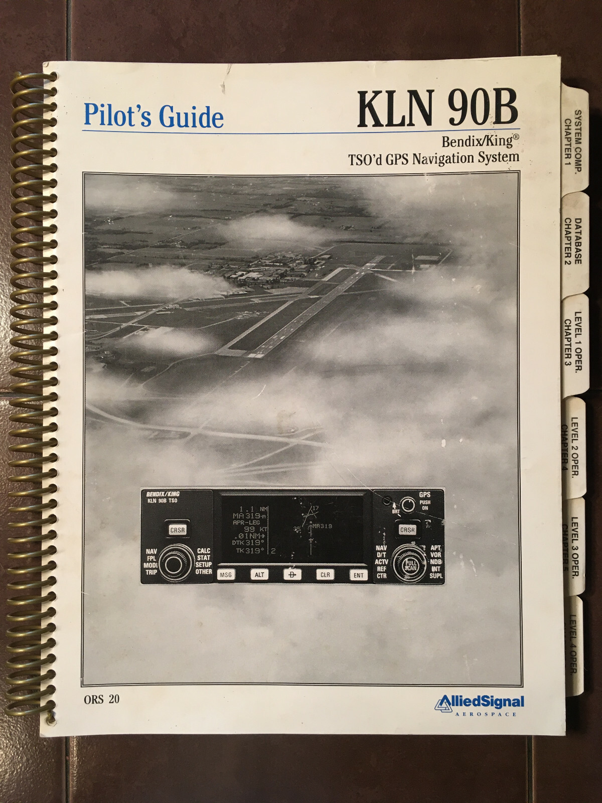 Bendix King KLN-90B GPS Pilot's Guide Manual | eBay