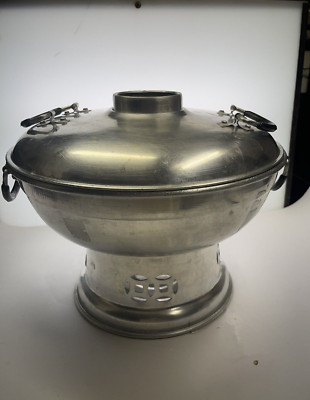HOT POT Aluminum Chafing Dish Boil Tom Yum Soup Hot Dish Bowl Thai Food ...