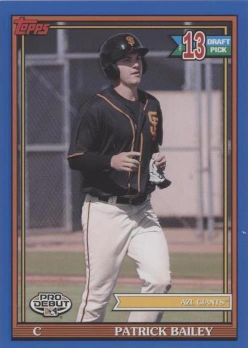 2021 Topps Pro Debut - Patrick Bailey #PD-162 Blue /150 (RC) for sale ...