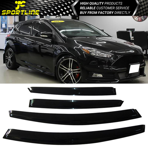 Fits 12-18 Ford Focus Acrylic Window Visors 4Pcs Set | eBay