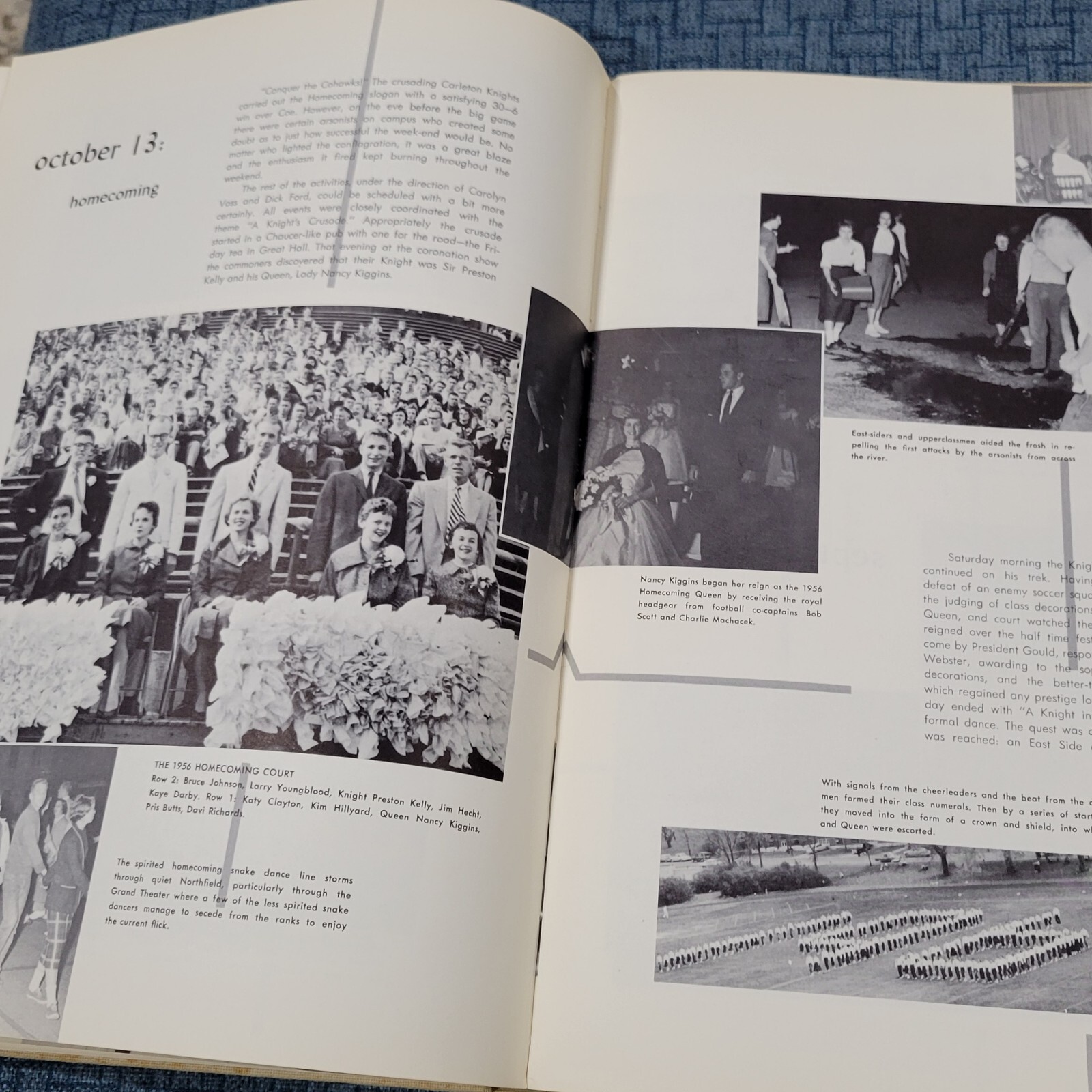 Carleton College 1957 Yearbook Annual The Algol Northfield Minnesota | eBay