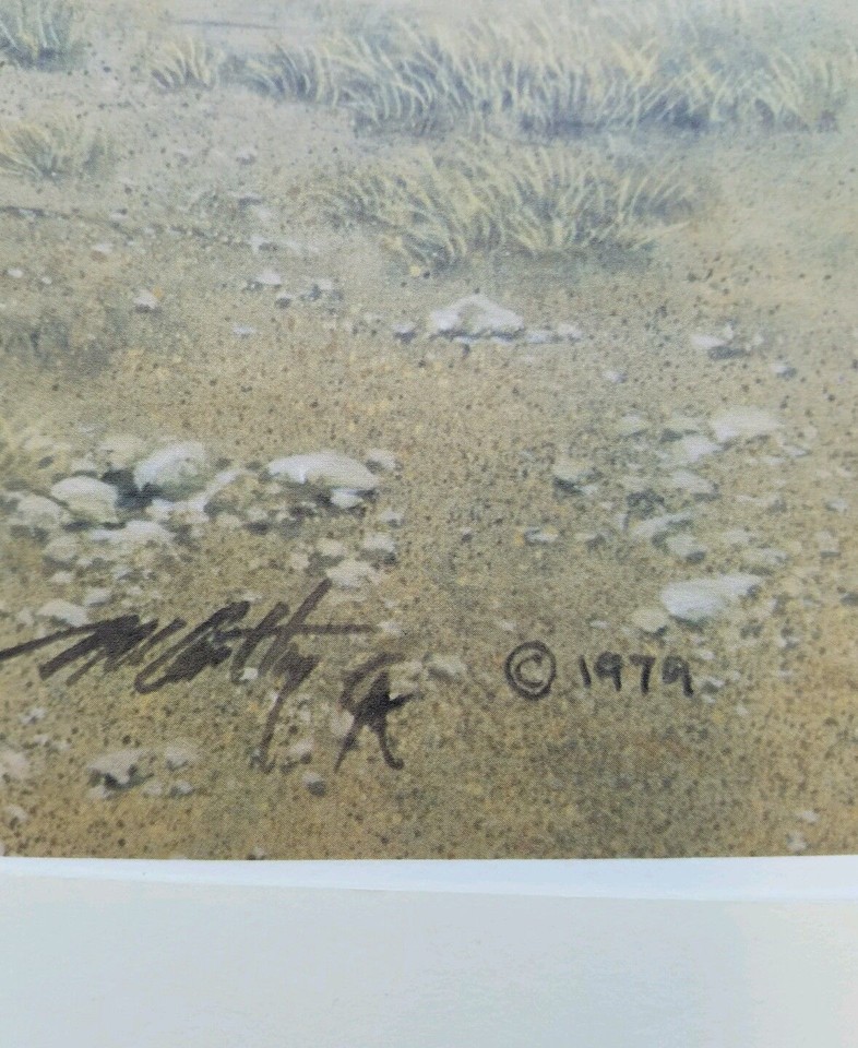 Frank McCarthy " Burning The Way Station " # 943/1000 Mint W/COA Rare ...
