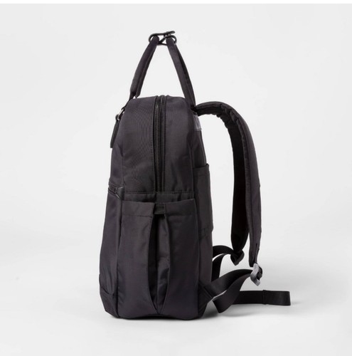 Open Story Commuter Backpack - Black - Padded Laptop Pocket - School ...