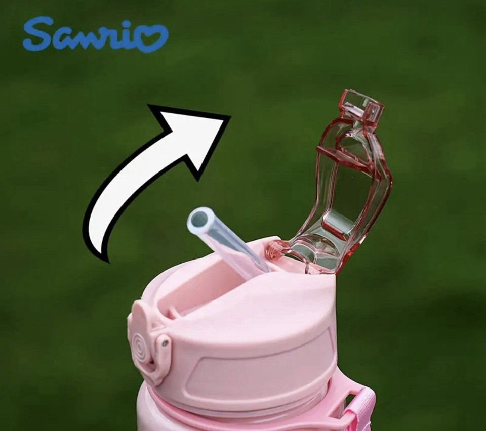 Sanrio Cinnamonroll Sport Water Bottle With Strap 27oz / Sanrio Bottle ...