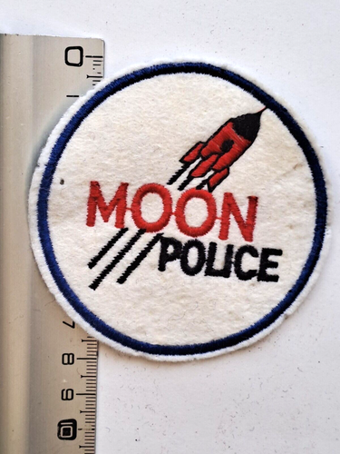 013309 patch moon police | eBay