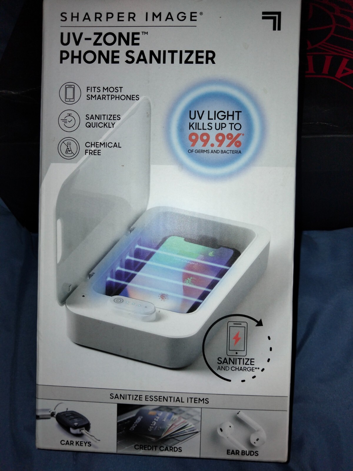 Sharper Image UV-Zone Phone Sanitizer | eBay