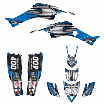 TRX 400 EX Graphics kit for Honda 1999 - 2007 400EX custom decals #1200 ...