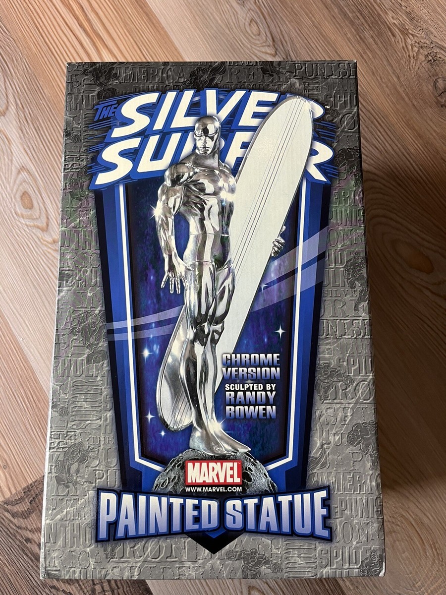 Silver Surfer Statue Full Size Custom 1/4 Scale Silver Surfer Statue