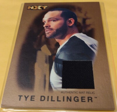 2016 Topps Heritage WWE NXT Bronze Ring Mat Relic Tye Dillinger SP /99 ...