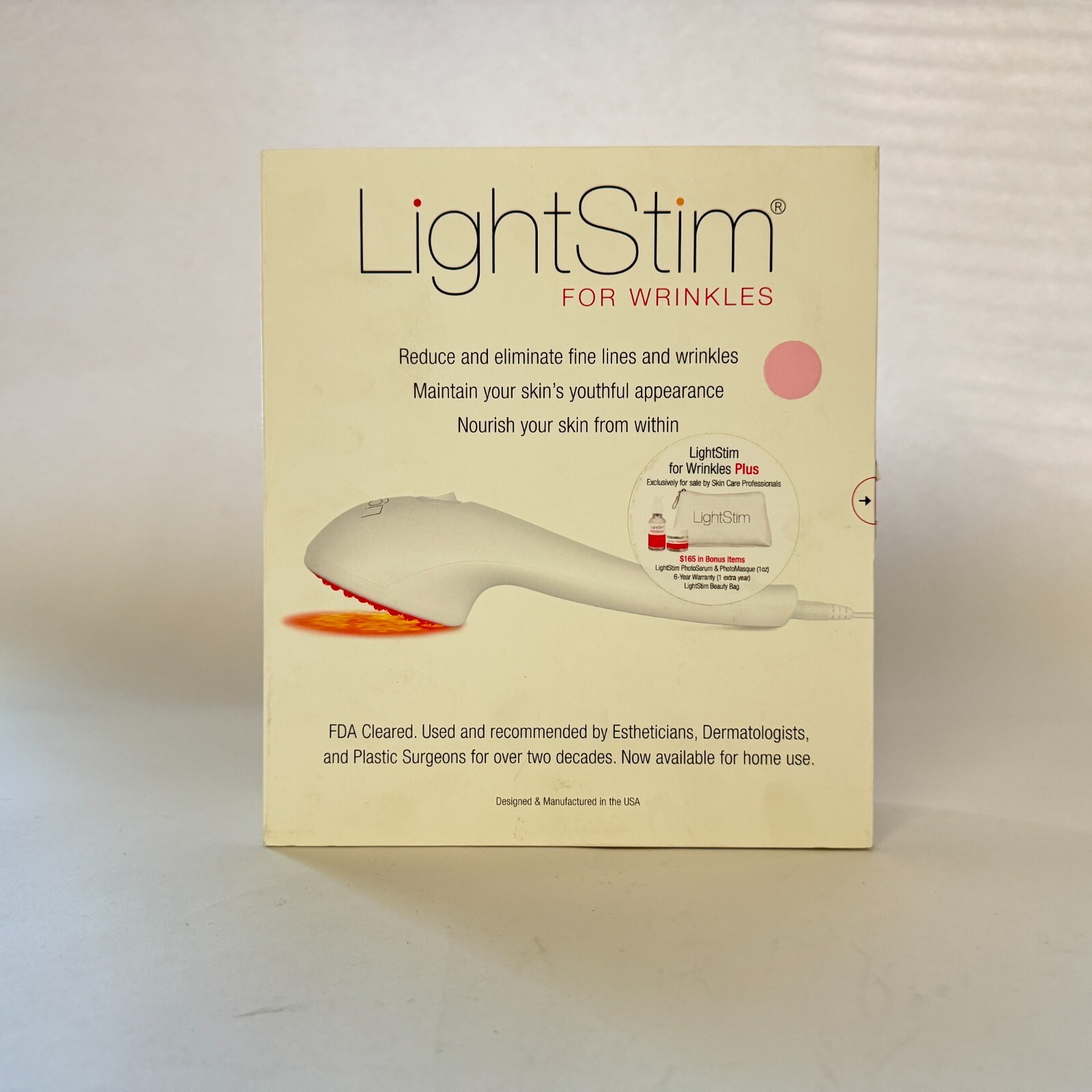 LightStim for Wrinkles LED Light Therapy Device Beauty Tools Skincare ...