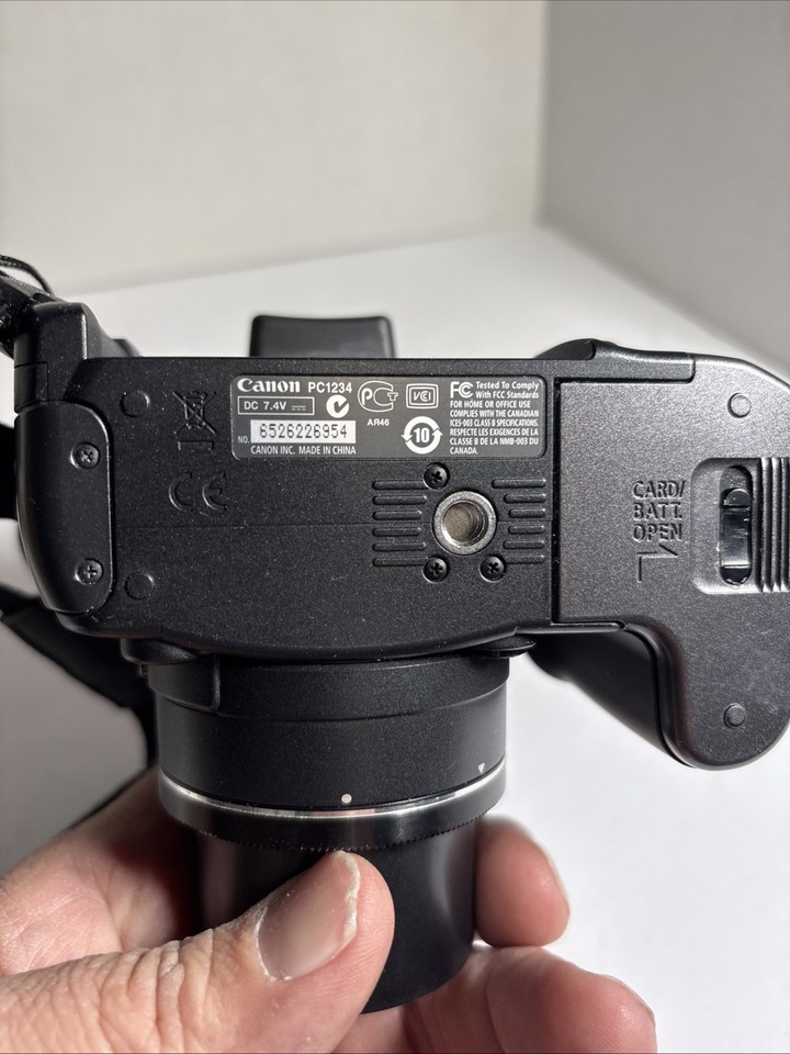 Canon Powershot S5 IS Digital Camera 8.0 Megapixels TESTED & WORKING ...