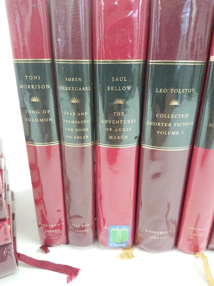 Everyman's Library Classics Collection - Set of 15 Hardcover Books ...