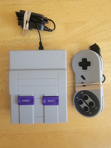 Nintendo Super NES Mini Classic Edition Control Deck W/Controller ...