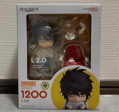 Nendoroid DEATH NOTE L 2.0 Action Figure #1200 Good Smile Company from ...