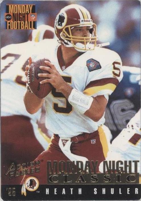 1995 Action Packed Monday Night Football Heath Shuler #111 | eBay