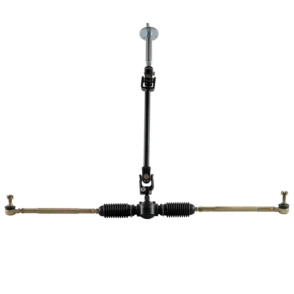 Complete Steering Rack & Pinion Assembly Tie Rod Ends For Go Kart Go ...