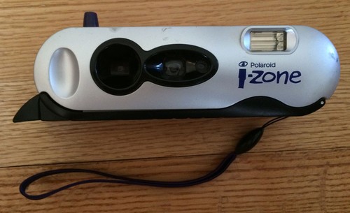 izone camera classic silver 90s 2000s polaroid instant mini photos vtg ...