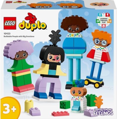 LEGO Duplo Buildable People with Big Emotions 10423 Toy Building Kit 71 ...