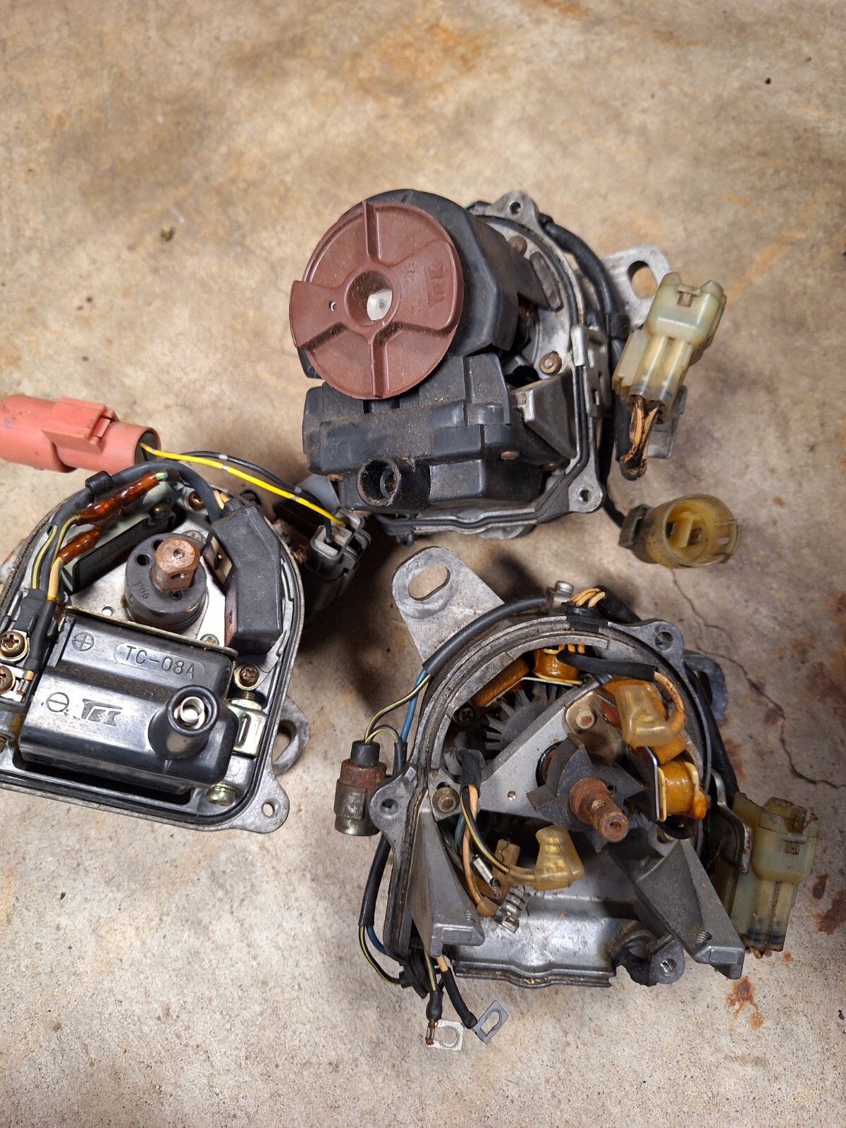 Lot of Three 88-91 Honda Civic D15 D16 Distributors for parts | eBay