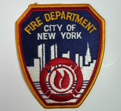 FDNY New York City Fire NY NYC Patch G7 | eBay