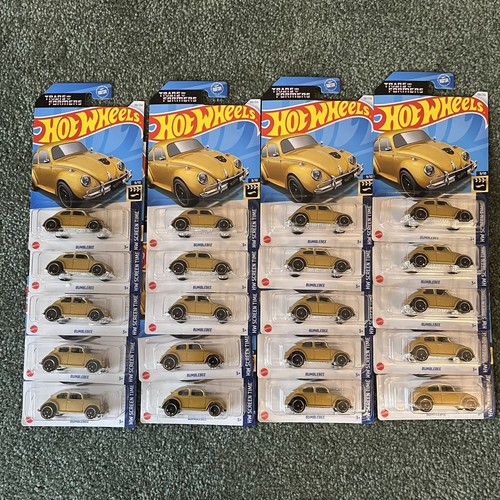 Hot Wheels Transformers Bumblebee Gold Lot Of 20 | eBay