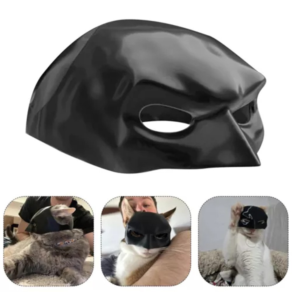 Pet Cats Mask 3D printed Batman mask Bat Cat Avenger Mask Accessory ...
