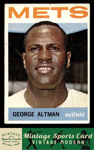 1964 Topps - George Altman - #95 New York Mets | eBay