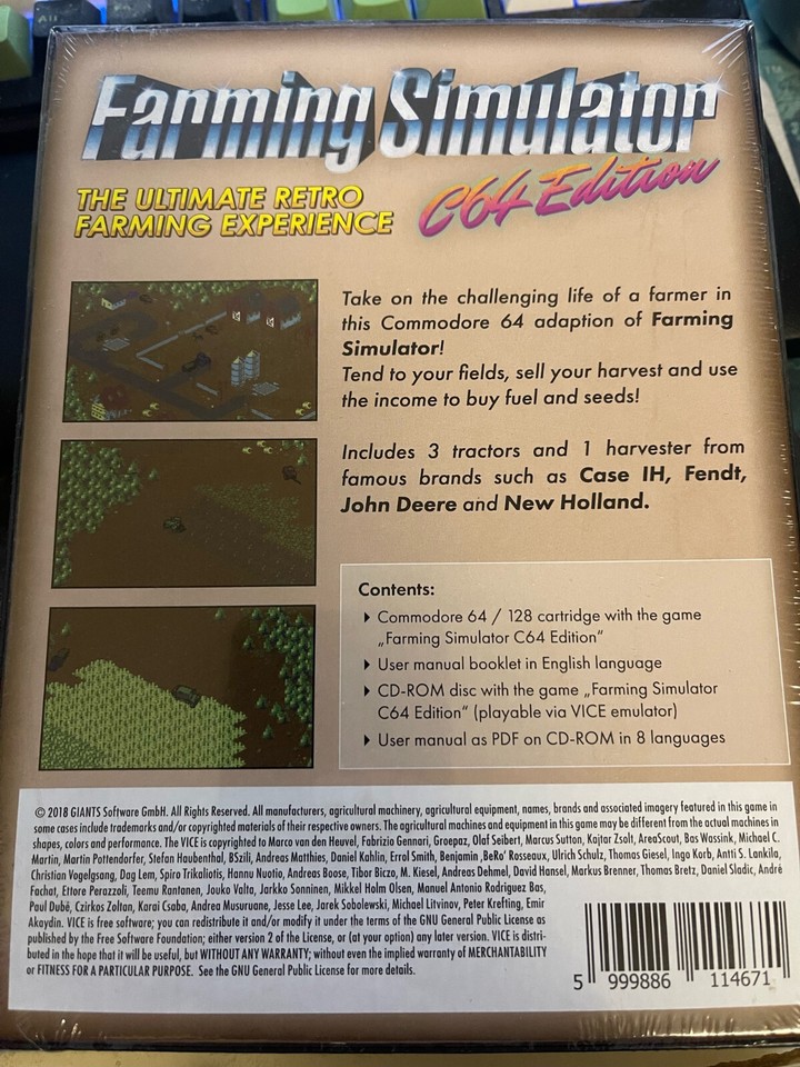 Farming Simulator C64 Edition SEALED | eBay