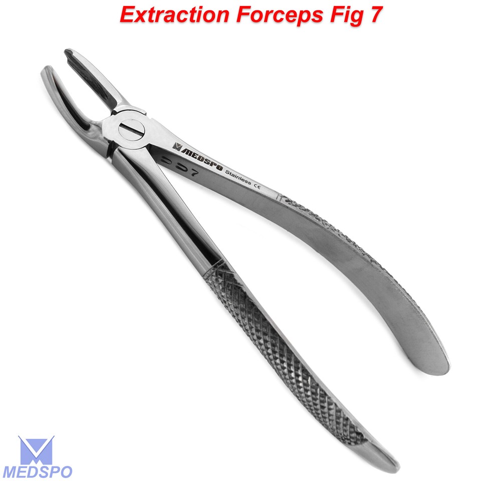 Dental Extracting Forceps For Lower & Upper Molars Roots Surgical ...