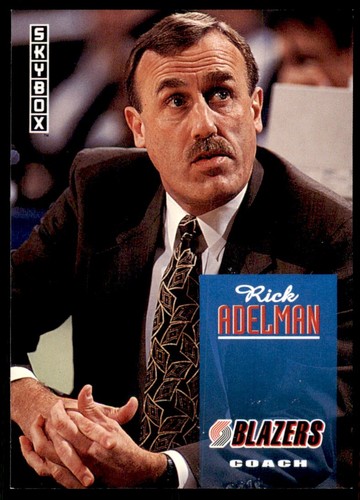 1992-93 SkyBox Rick Adelman Portland Trail Blazers #276 | eBay