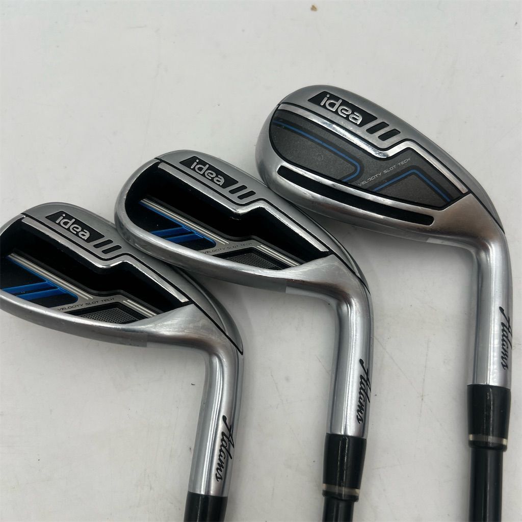 Adams Idea Velocity Slot Tech Iron Set 7, 8, 9, Right-Handed Seniors ...