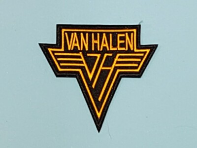 Rock Music Sew / Iron On Embroidered Patch:- Van Halen (b) | eBay UK
