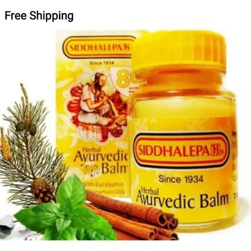 SIDDALEPA AYURVEDIC HERBAL BALM -RELIEF MUSCULAR PAINS AND HEAD ACHES 2 ...