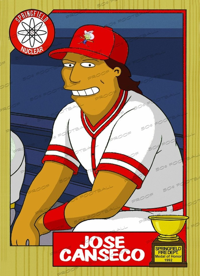 Simpsons Softball Team Custom Trading Cards - Complete 12 Card ...