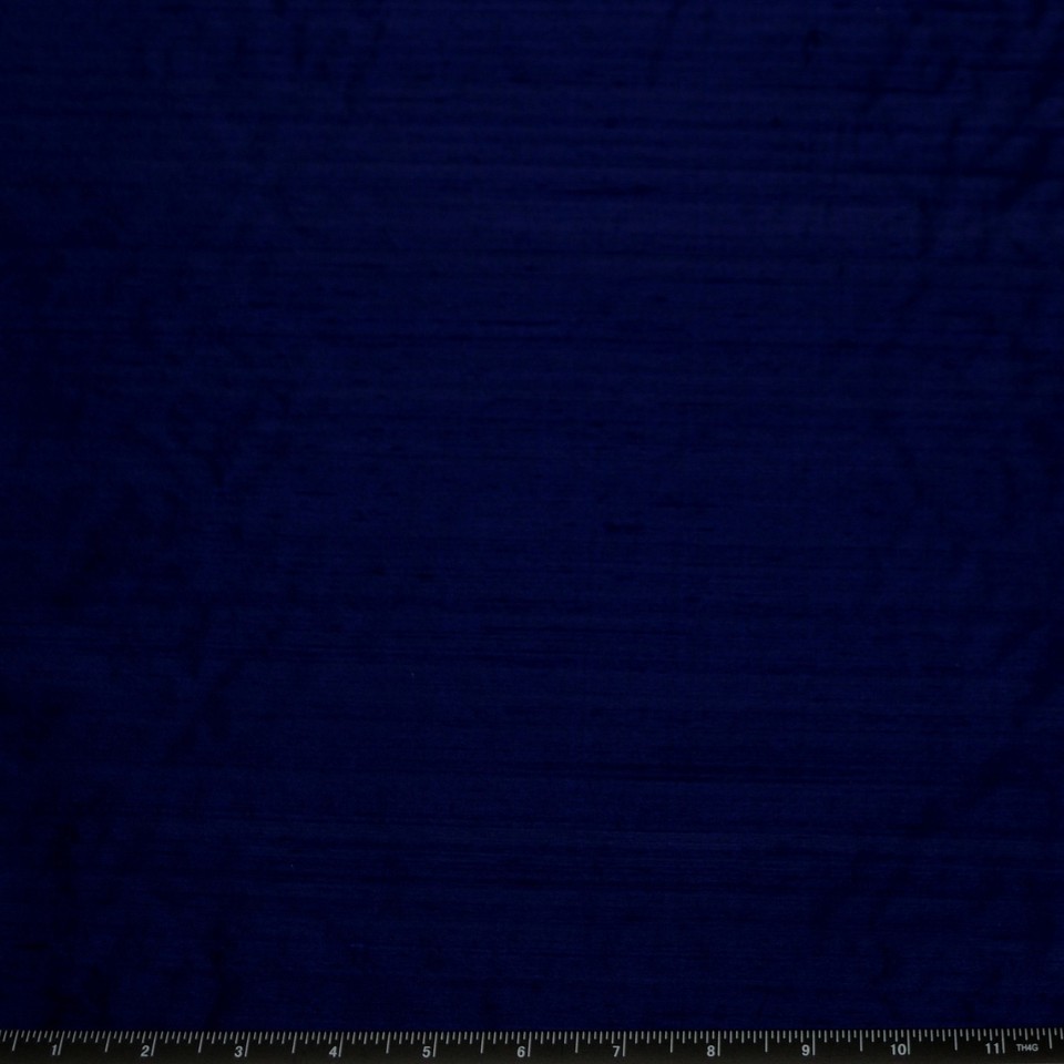 Iridescent Midnight Blue Dupioni 100% Silk Fabric 44"/54" W, By The ...