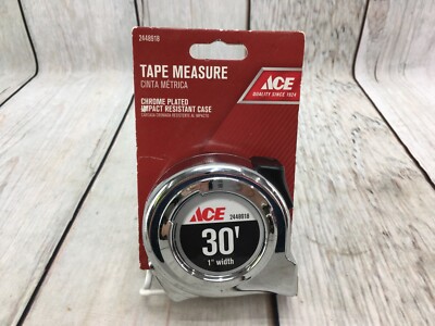 ACE Chrome Plated Tape Measure-30' 2448918 USA SELLER C1 | eBay