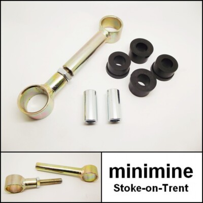 Classic Mini Adjustable Lower Gearbox Steady Bar With STANDARD RUBBER ...