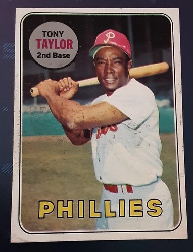 ⚾️1969 Topps #327 Tony Taylor Philadelphia Phillies ⚾️ | eBay