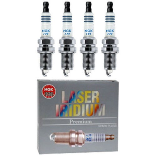 4 Pack Set MAZDA RX-8 NGK 6701 & 6700 Spark Plug Laser Iridium 2 RE9BT ...