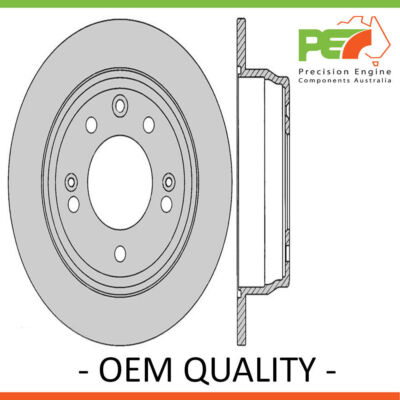 2x New *PROTEX* Disk Brake Rotors - Rear Fits HYUNDAI iX35 LM 4D Wgn ...